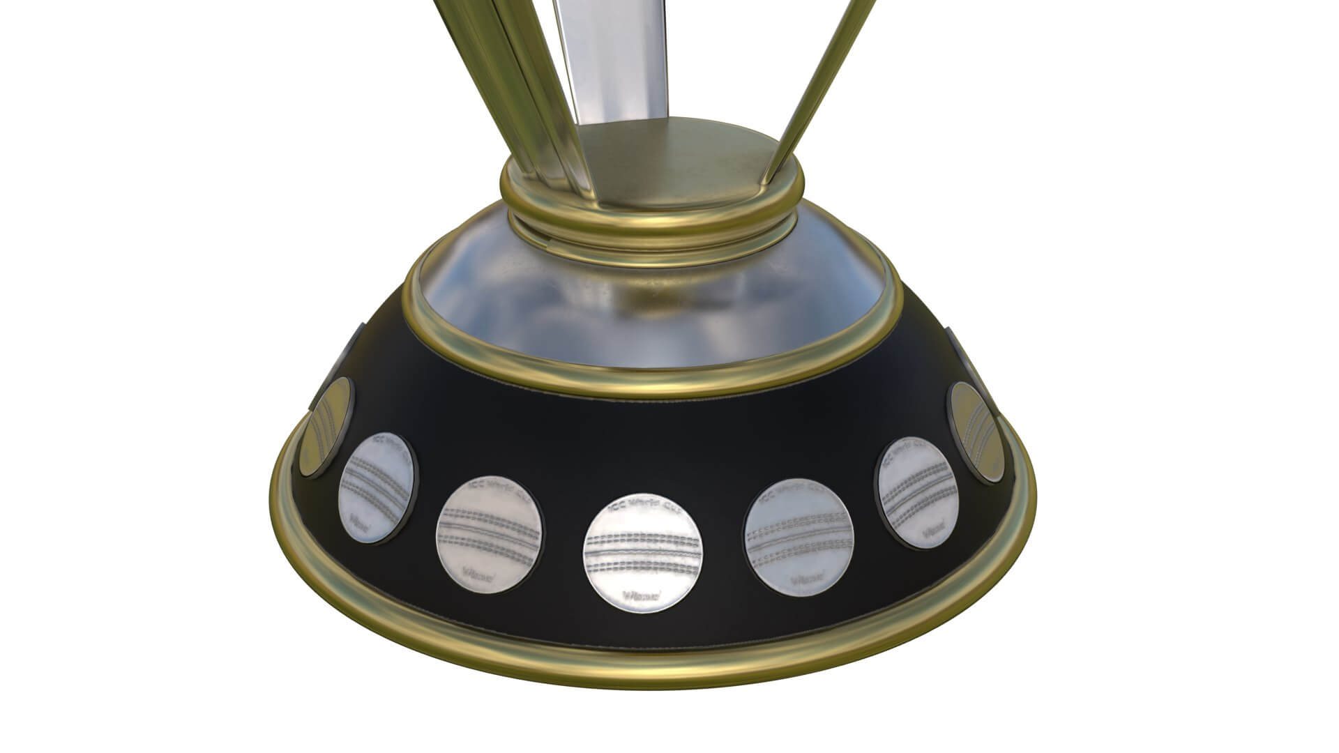 Icc Cricket World Cup Trophy - 3D Model by Arupsaha