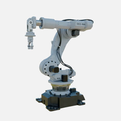 Industrial Robot Arm White Clean - 3D Model by Arupsaha