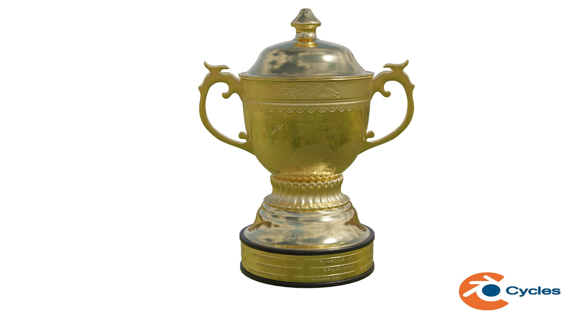 Indian Premier League (Ipl) Trophy - 3D Model by Arupsaha