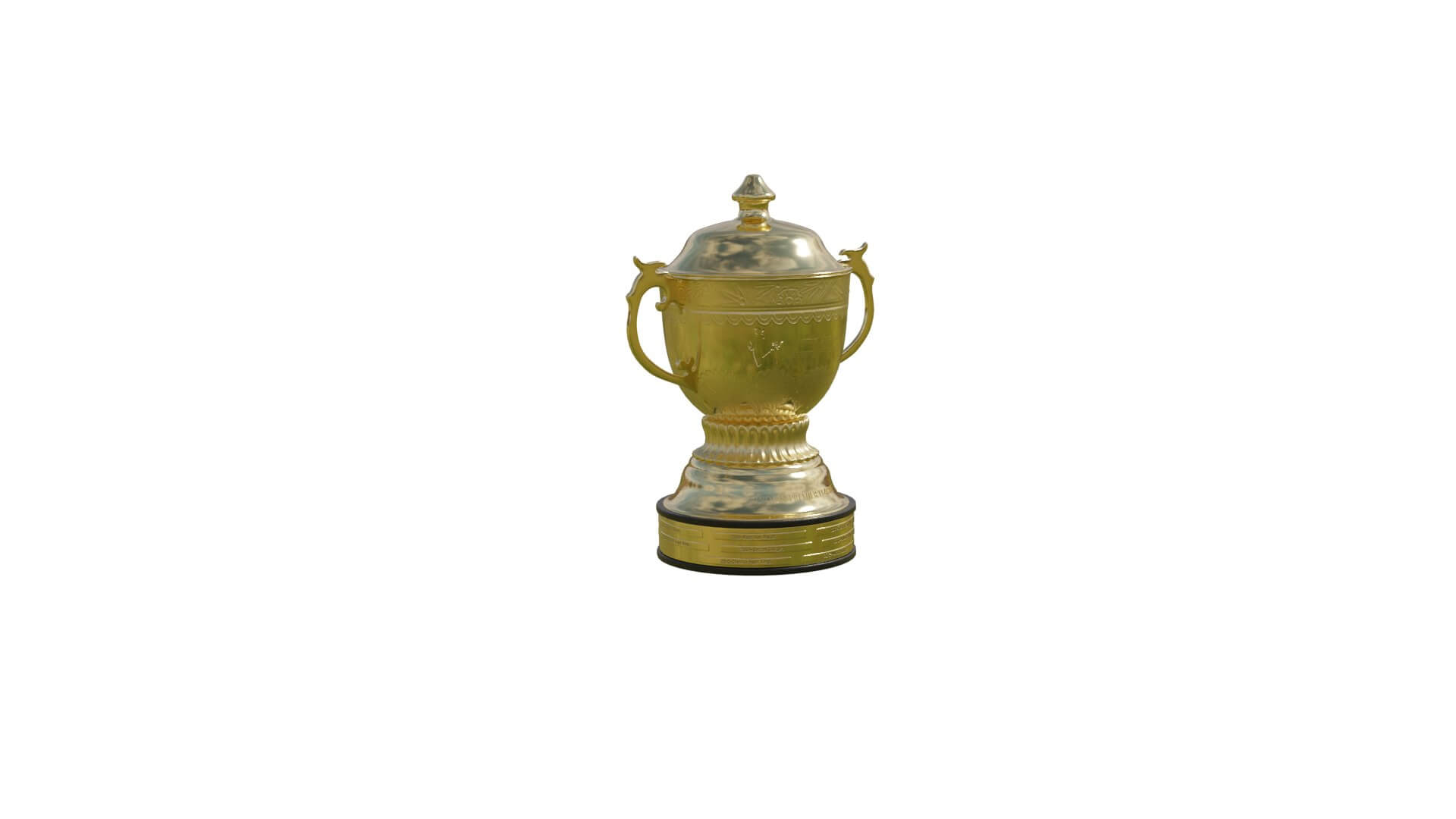 Indian Premier League (Ipl) Trophy - 3D Model by Arupsaha