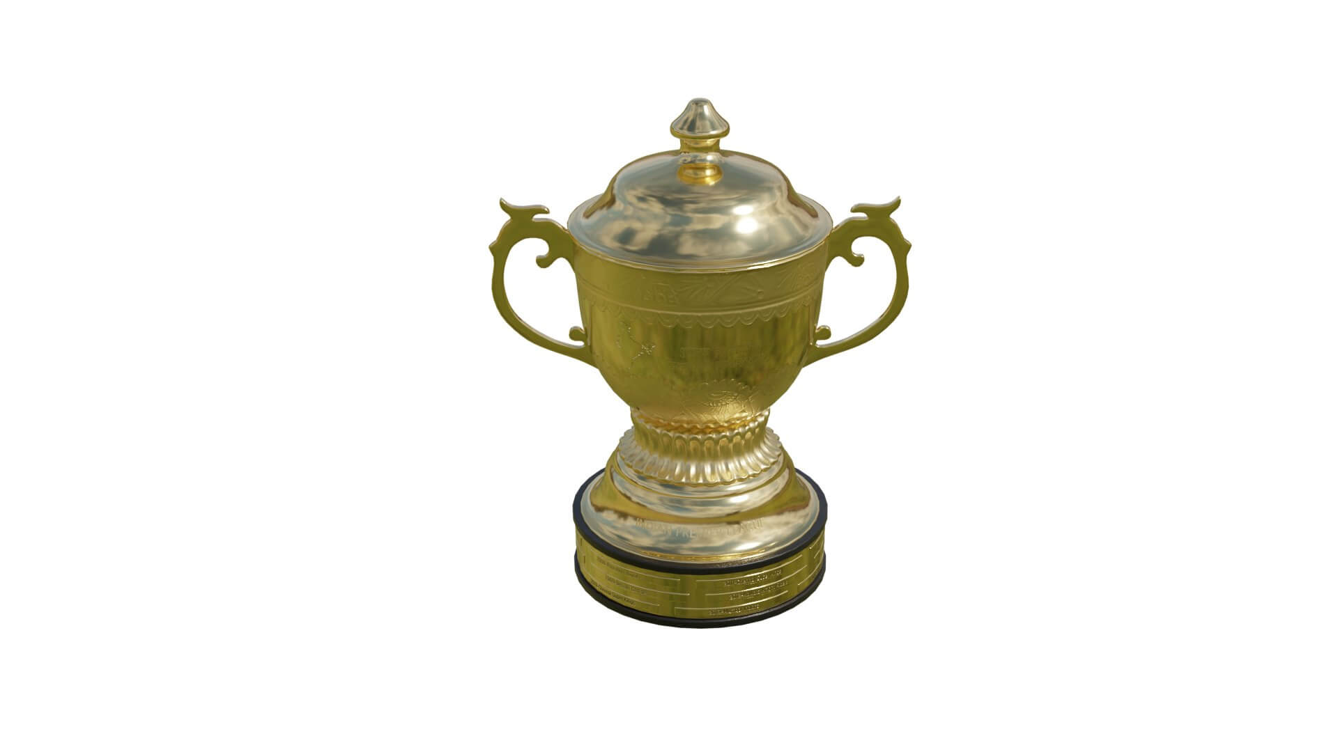 Indian Premier League (Ipl) Trophy - 3D Model by Arupsaha