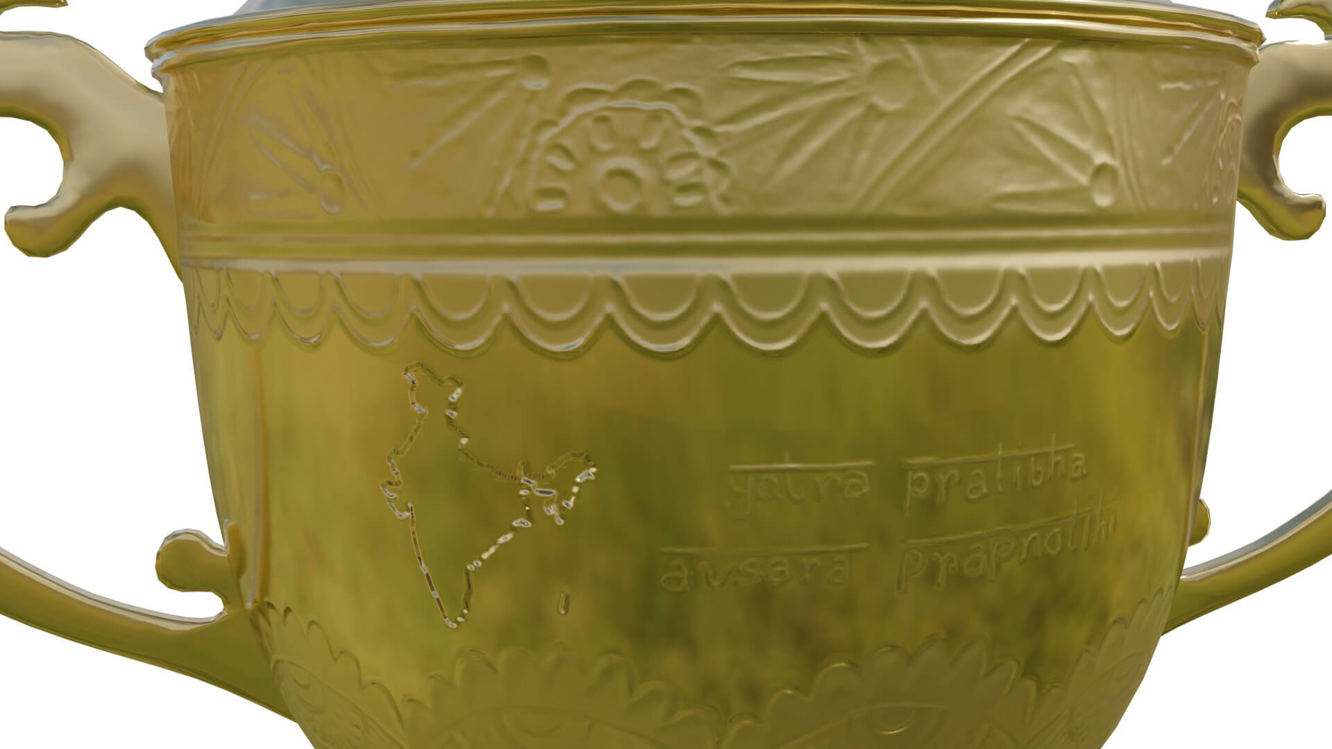 Indian Premier League (Ipl) Trophy - 3D Model by Arupsaha