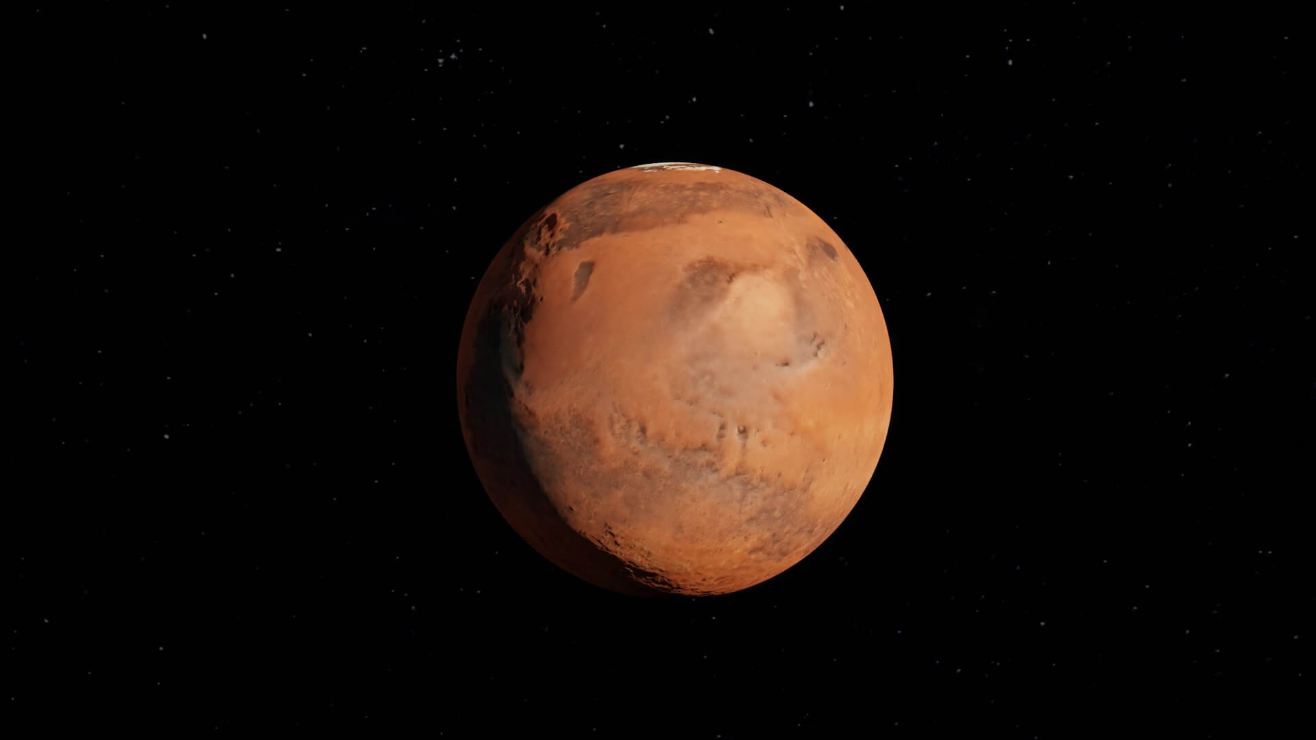Mars Planet 3D Model by Arupsaha