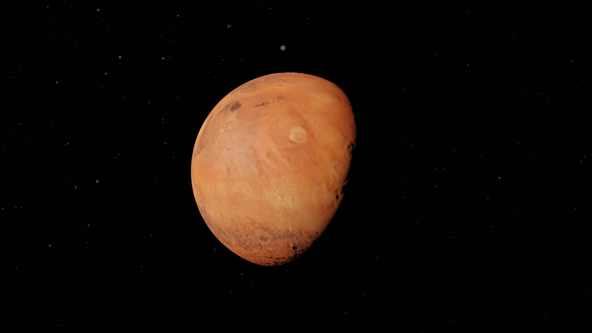 Mars Planet 3D Model by Arupsaha