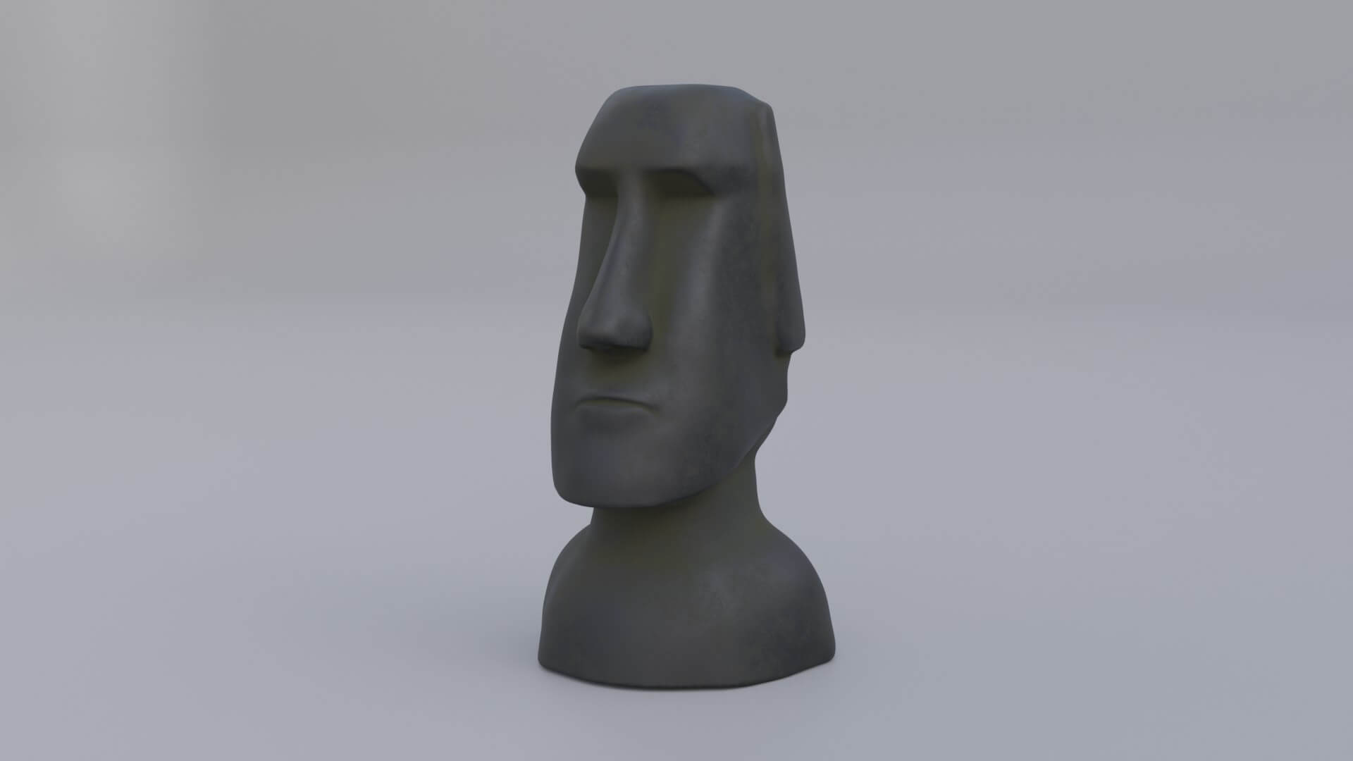 Meme Face Statue - 3D Model by Arupsaha