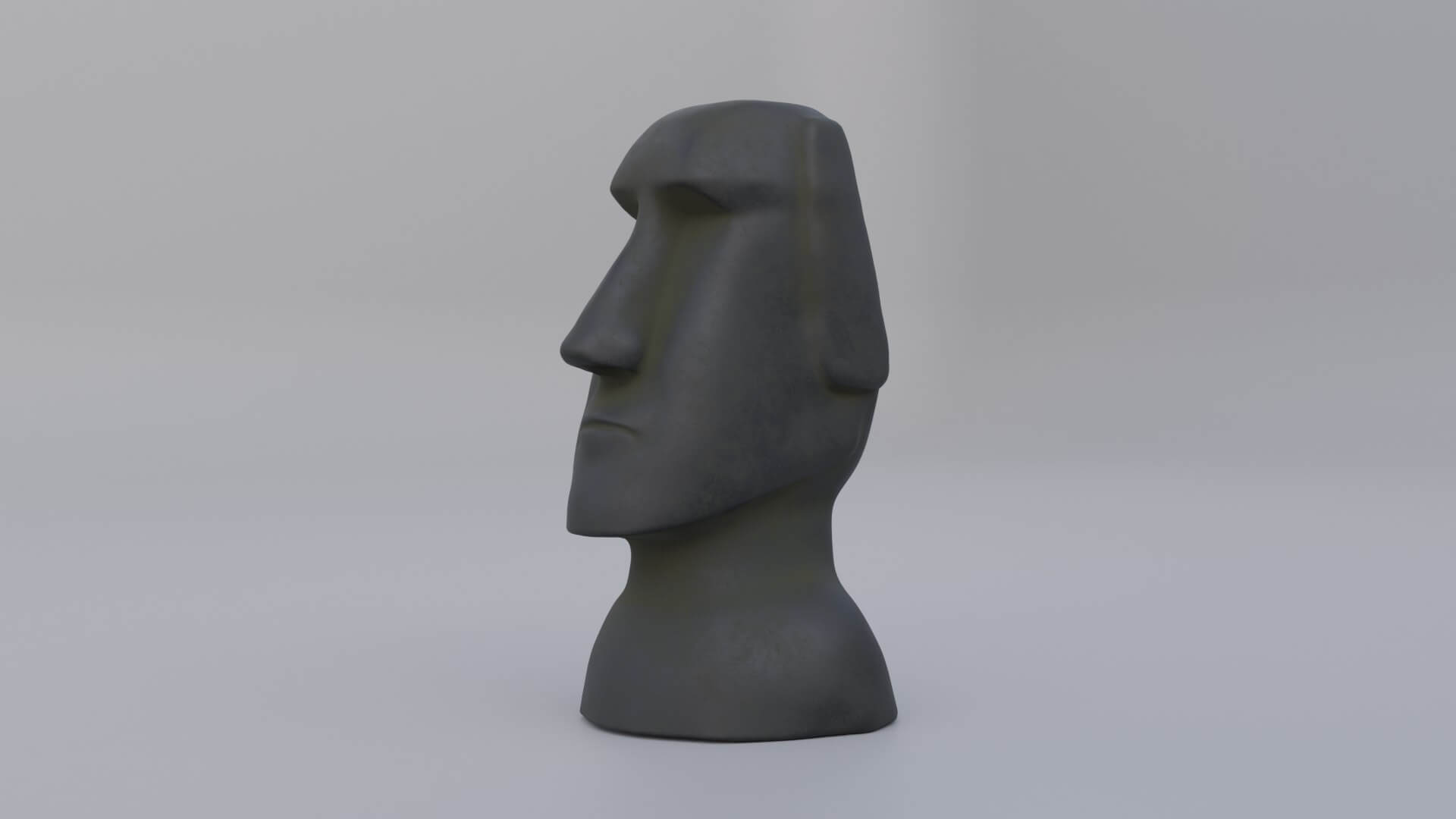 Meme Face Statue - 3D Model by Arupsaha