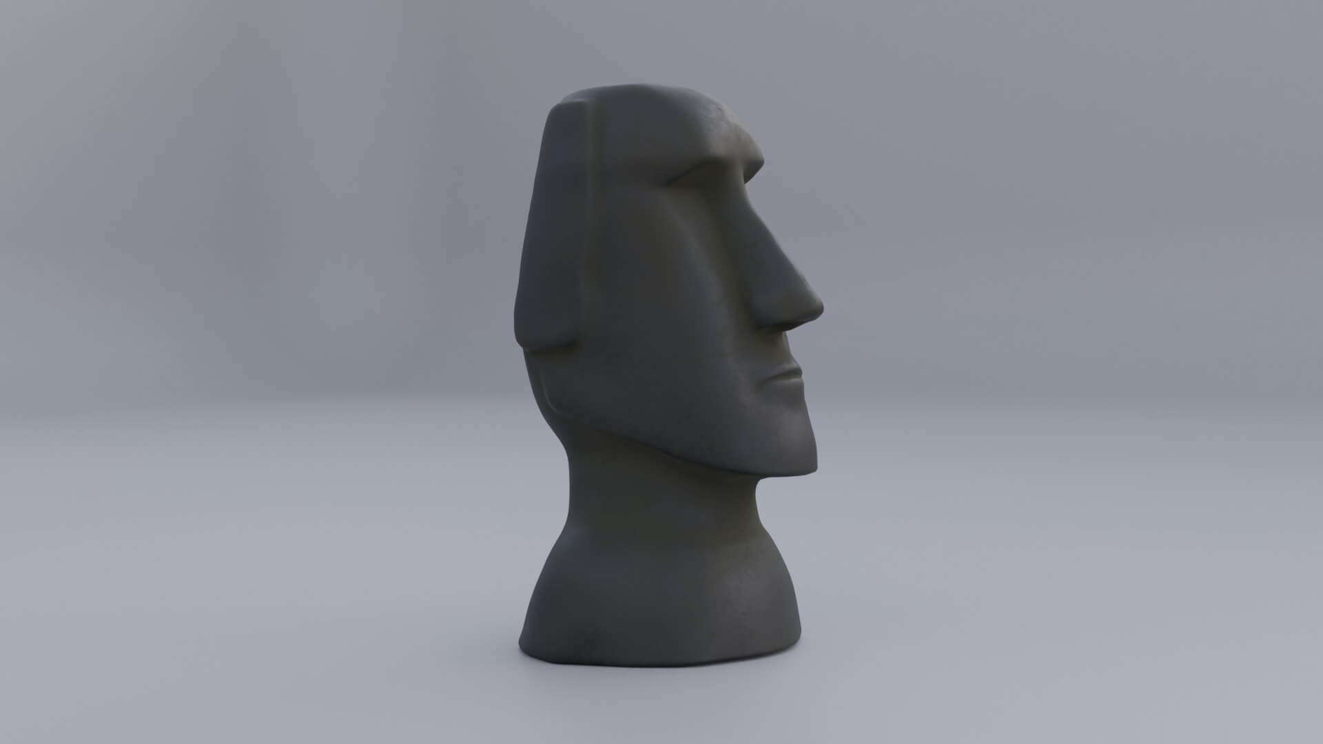 Meme Face Statue - 3D Model by Arupsaha