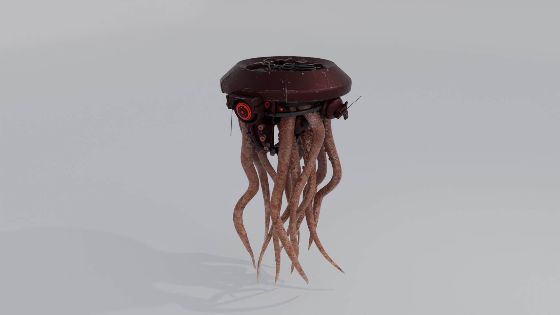 Octopus Drone - 3D Model by Arupsaha