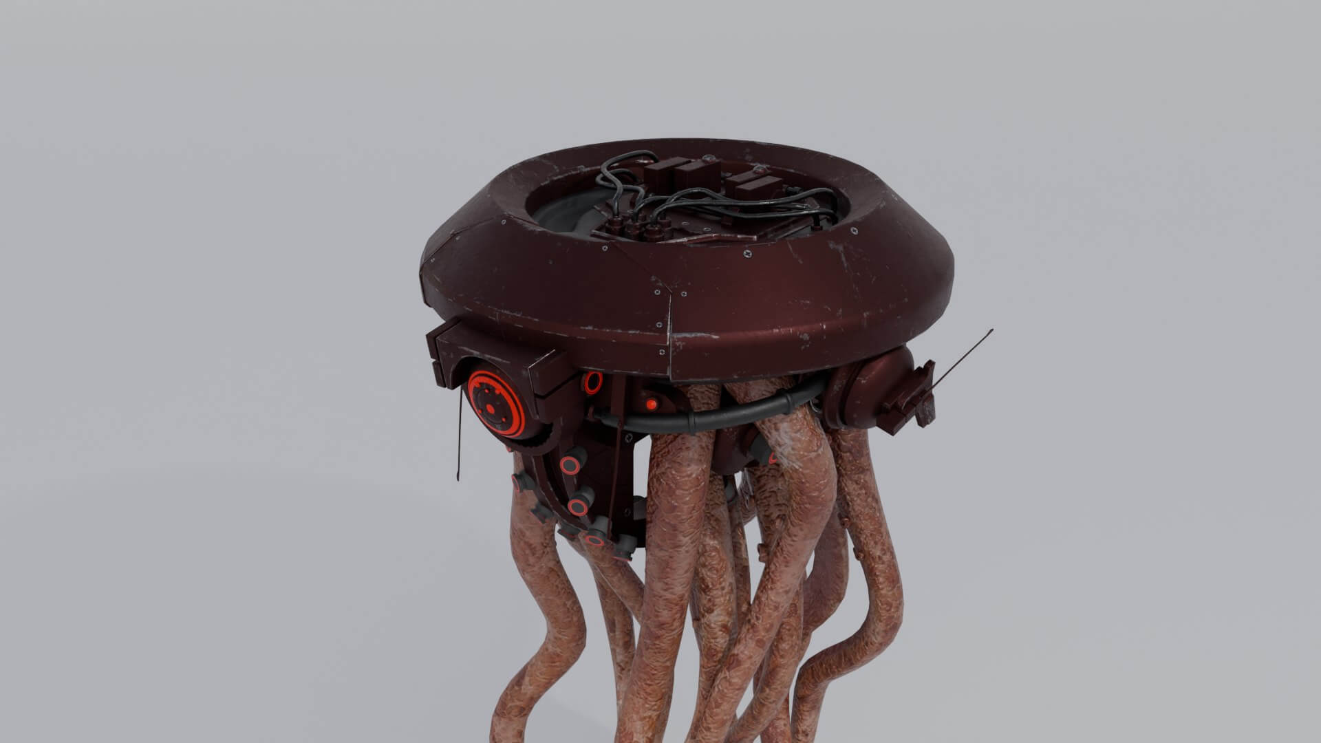 Octopus Drone - 3D Model by Arupsaha