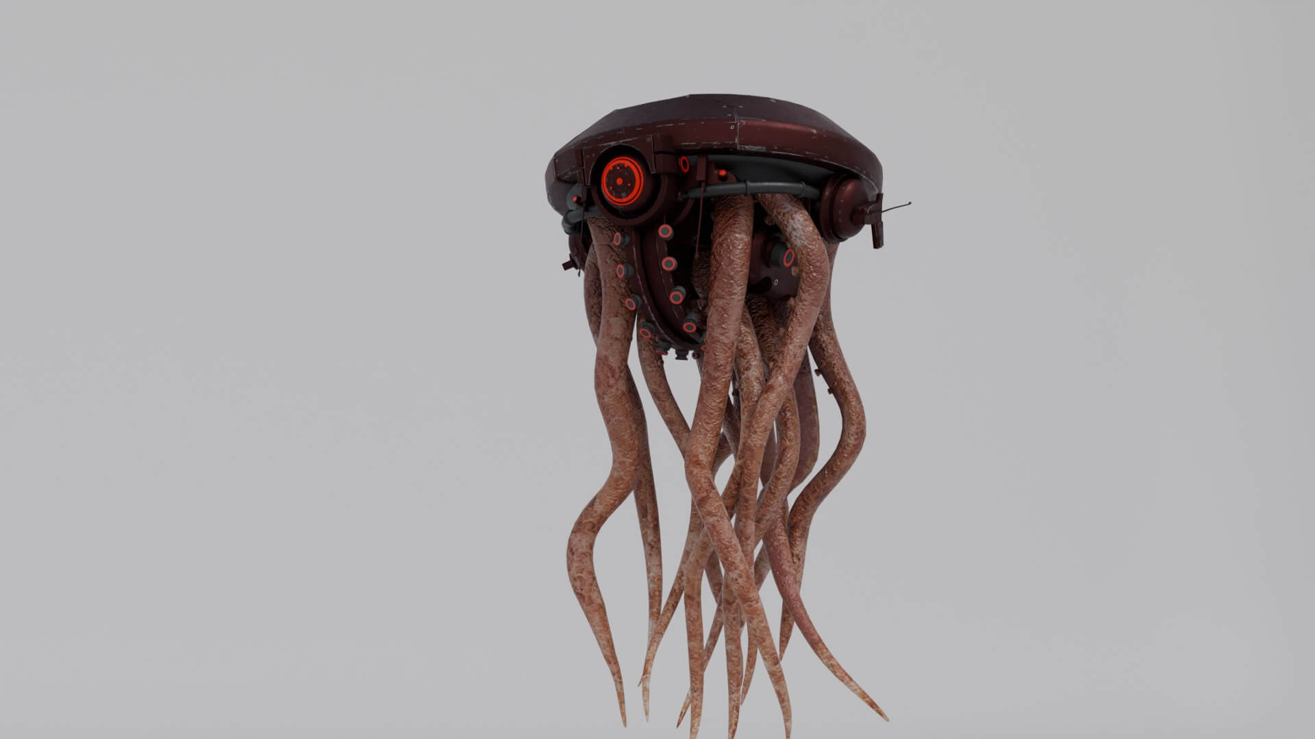 Octopus Drone - 3D Model by Arupsaha