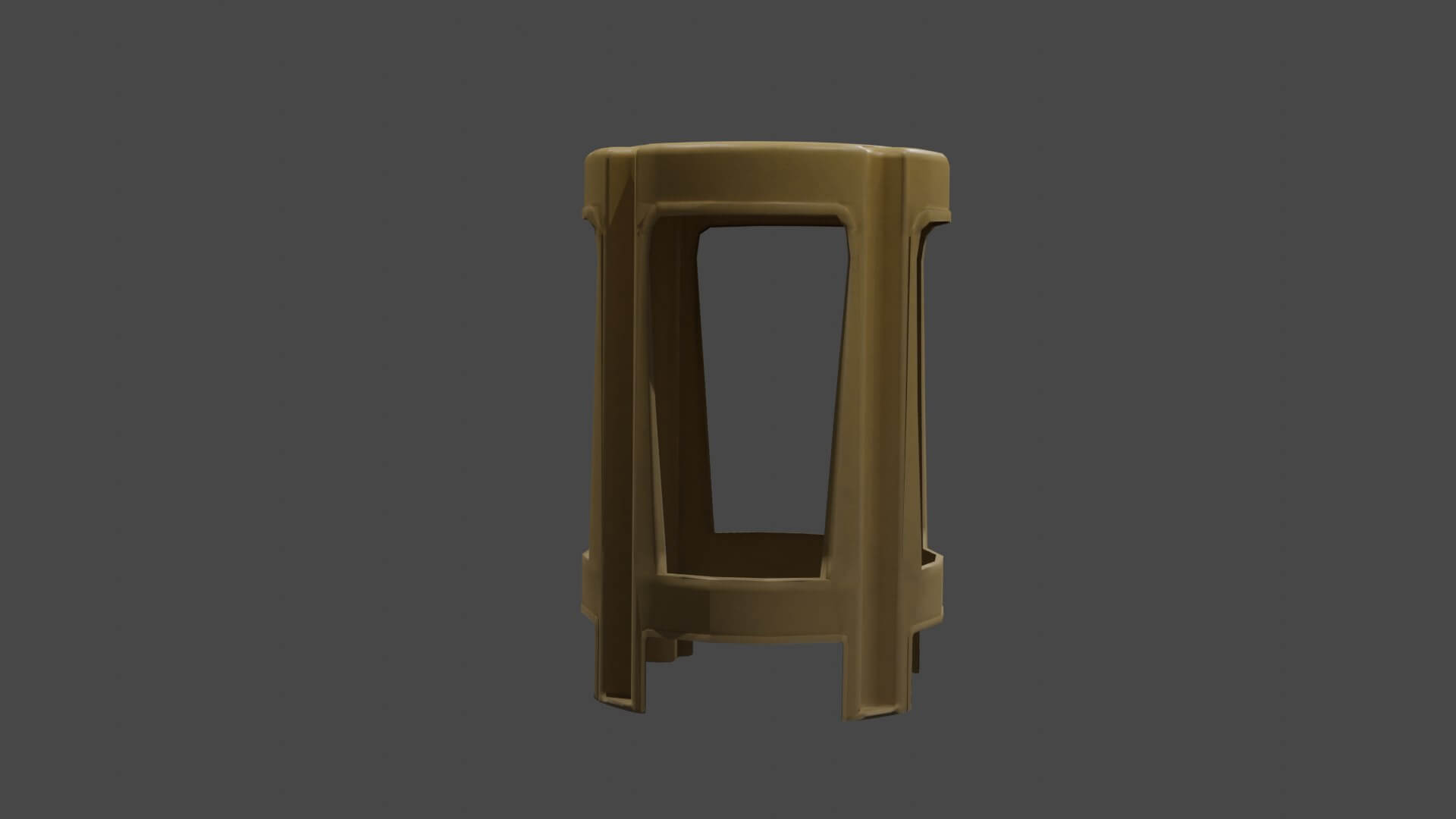 Plastic Chair Tool - 3D Model by Arupsaha