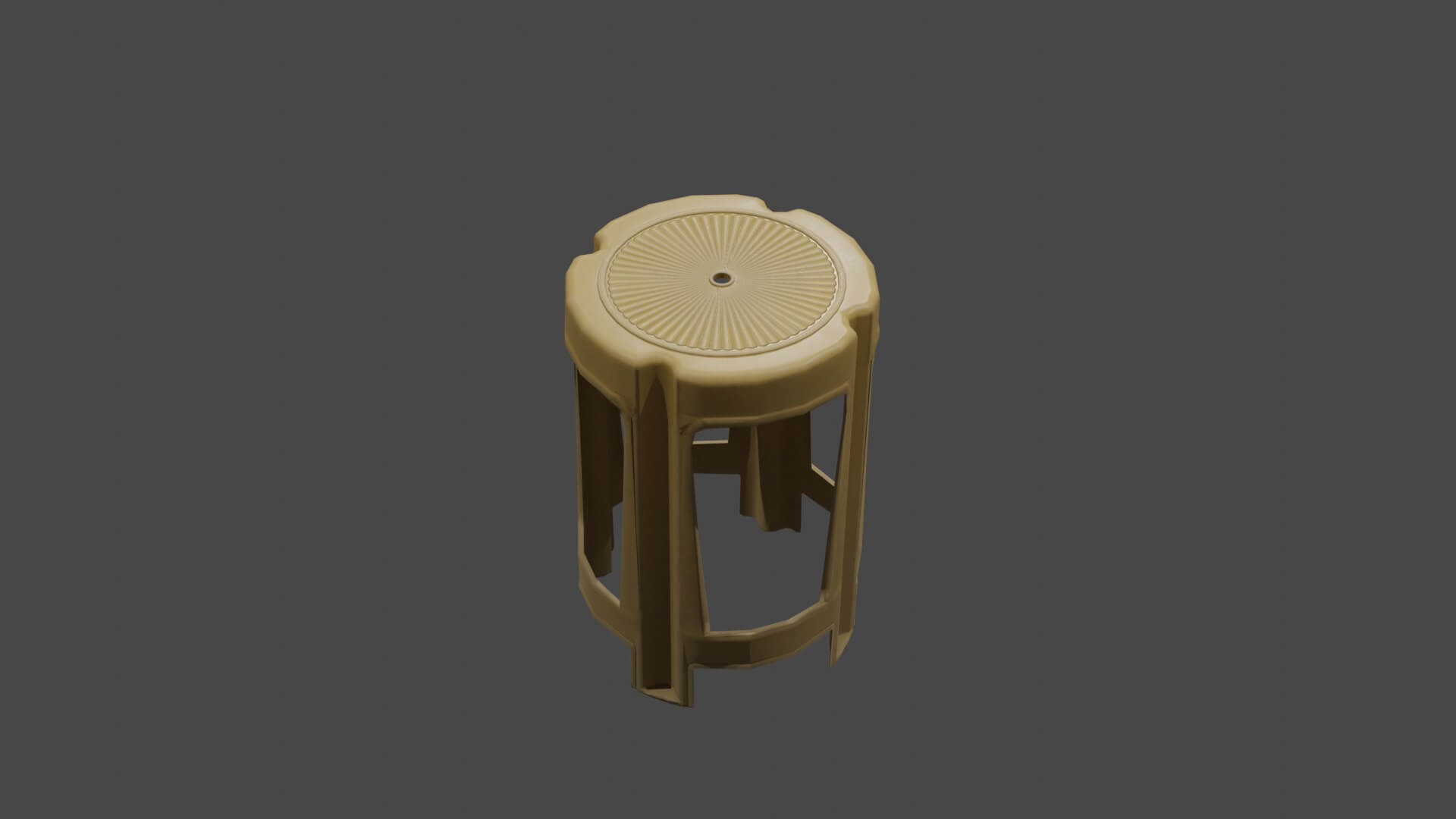 Plastic Chair Tool - 3D Model by Arupsaha
