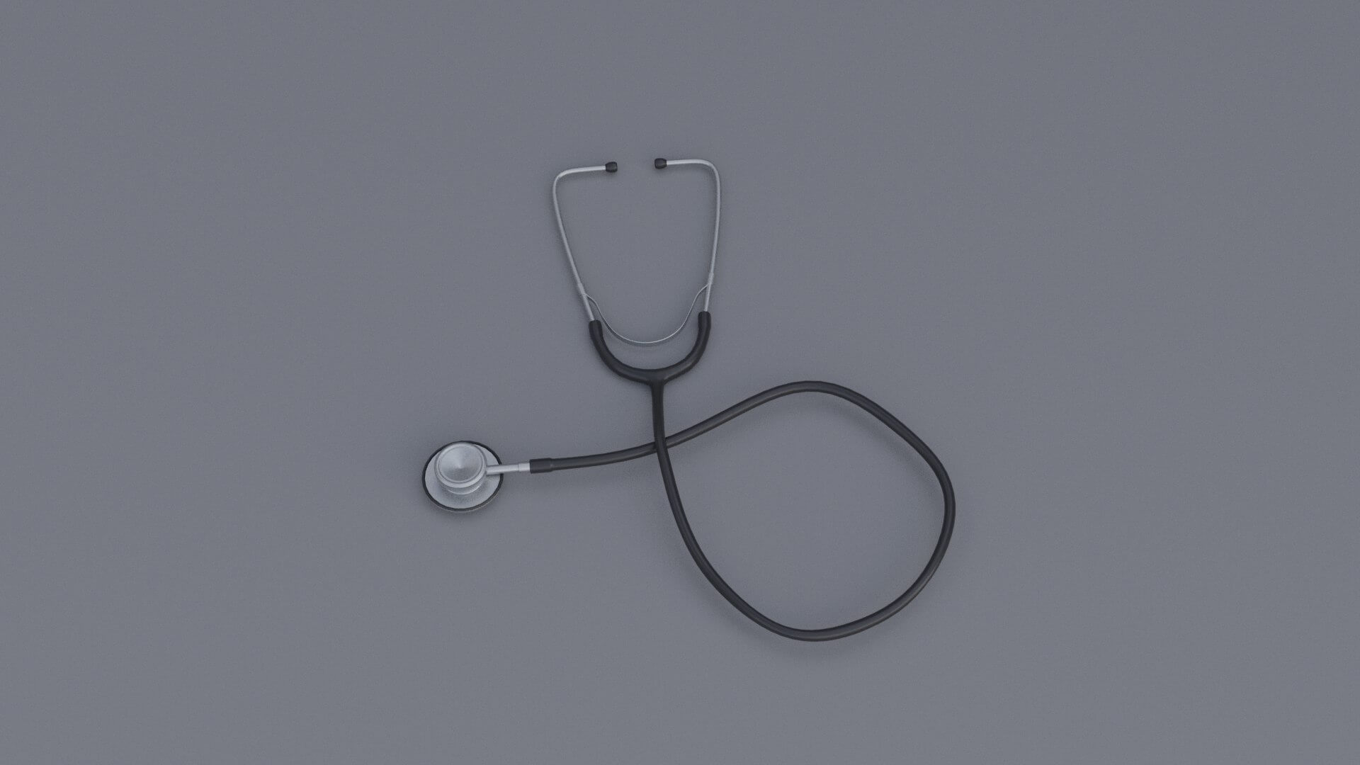 Stethoscope Medical - 3D Model by Arupsaha