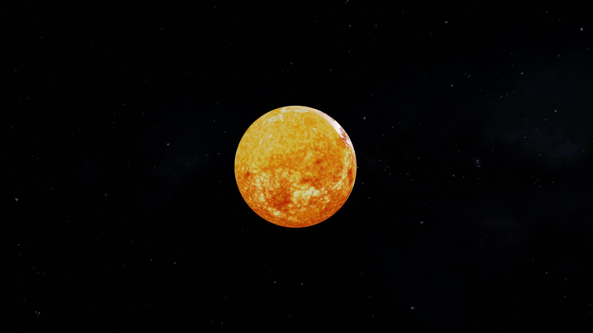Sun 3D Model by Arupsaha