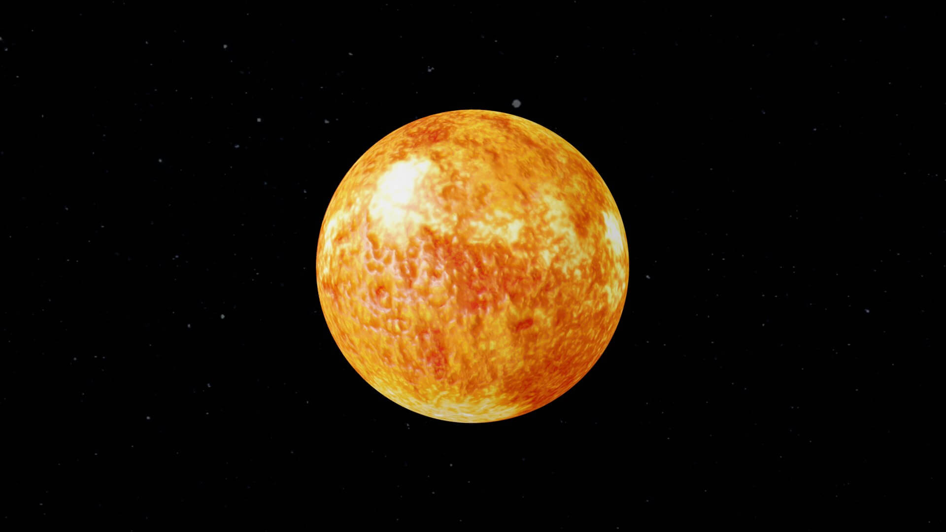 Sun 3D Model by Arupsaha