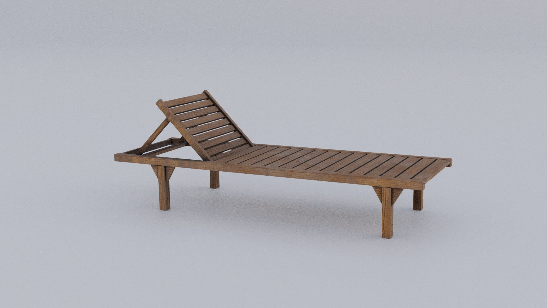 Swimming Pool Bench - 3D Model by Arupsaha