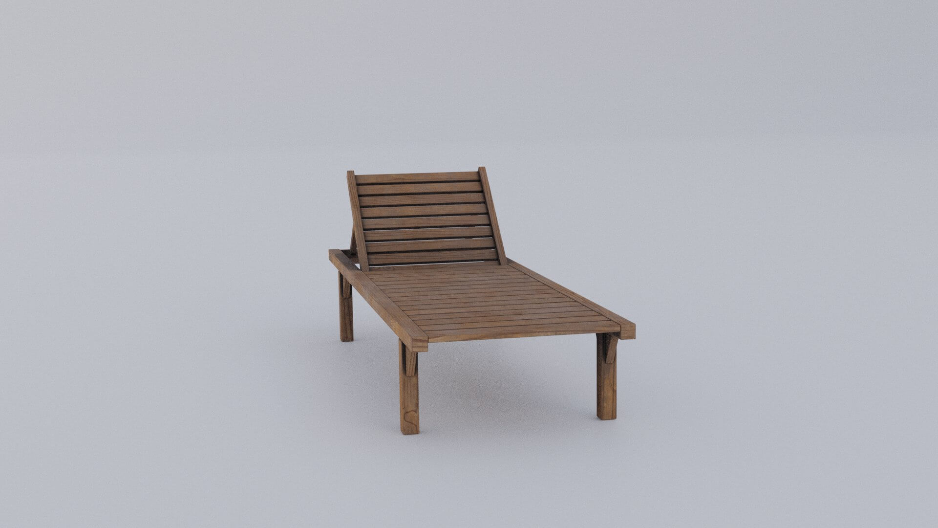 Swimming Pool Bench - 3D Model by Arupsaha