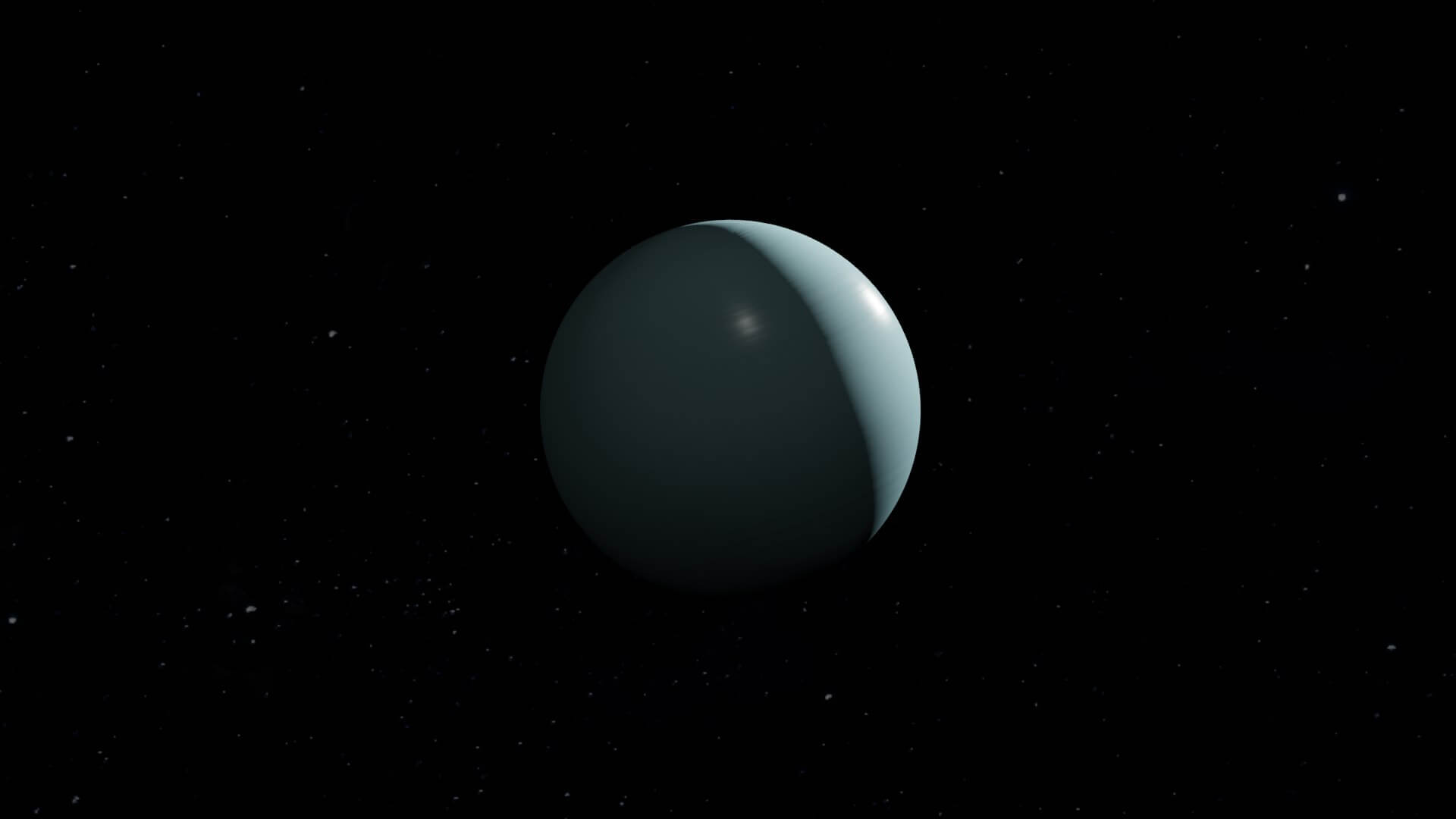 Uranus Planet - 3D Model by Arupsaha