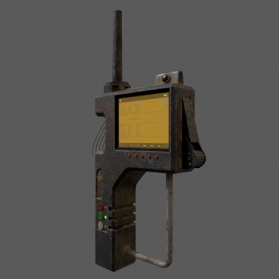Game Scanner - Free 3D Model by asedessi