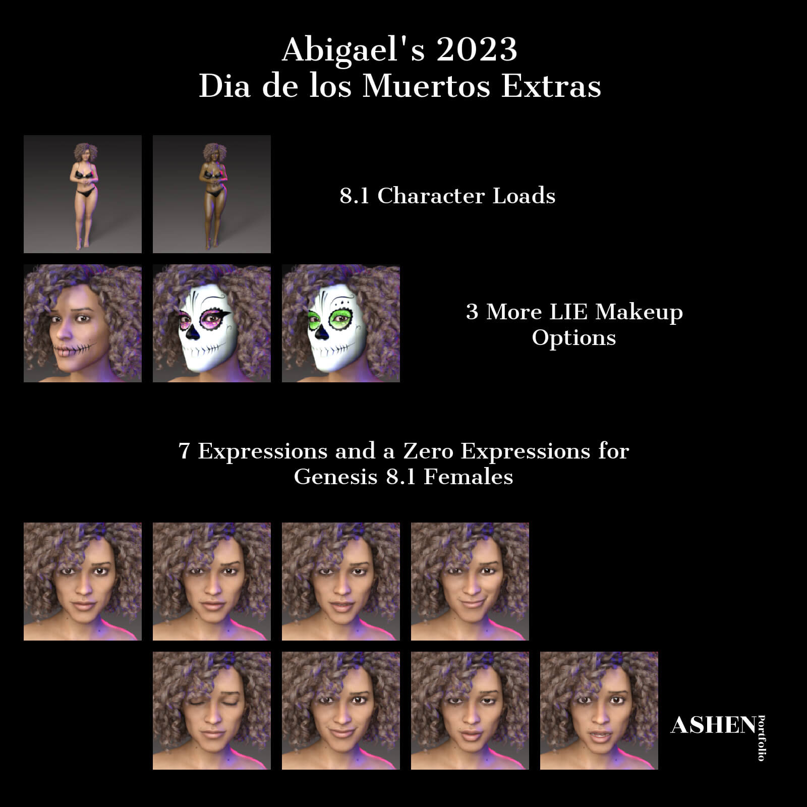 Abigael for Genesis 8 and 8.1 Female - Daz Content by AshenPortfolio