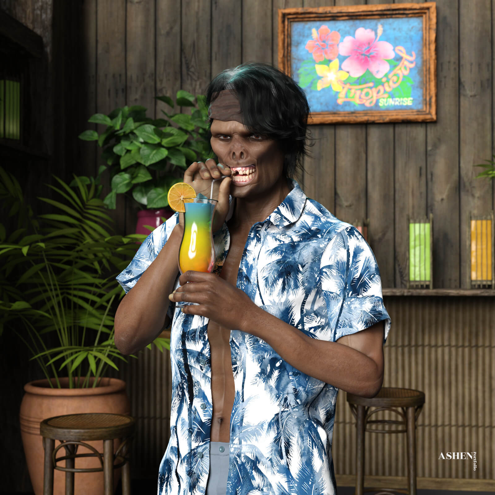 Cassidy X Character Morph for Genesis 8 and 8.1 Male - Daz Content by AshenPortfolio