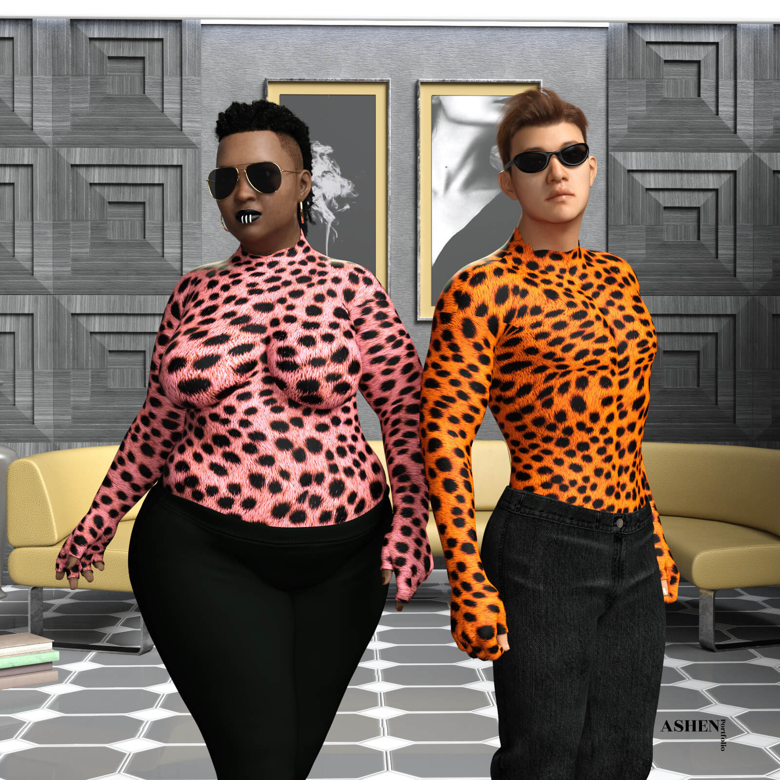 Cheetah for Genesis 3 and 8 - Daz Content by AshenPortfolio