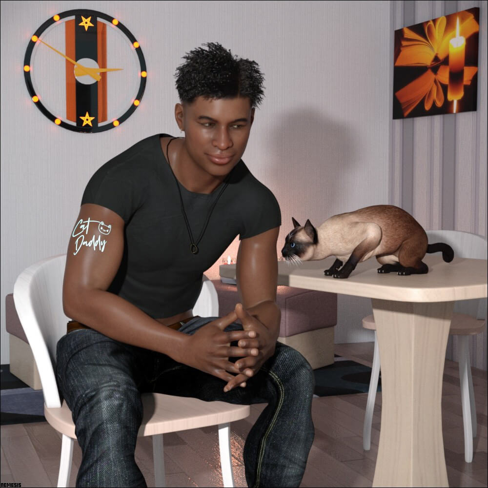 Daddy Day Tattoo Pack for Genesis 8 and 8.1 - Free Daz Content by ...