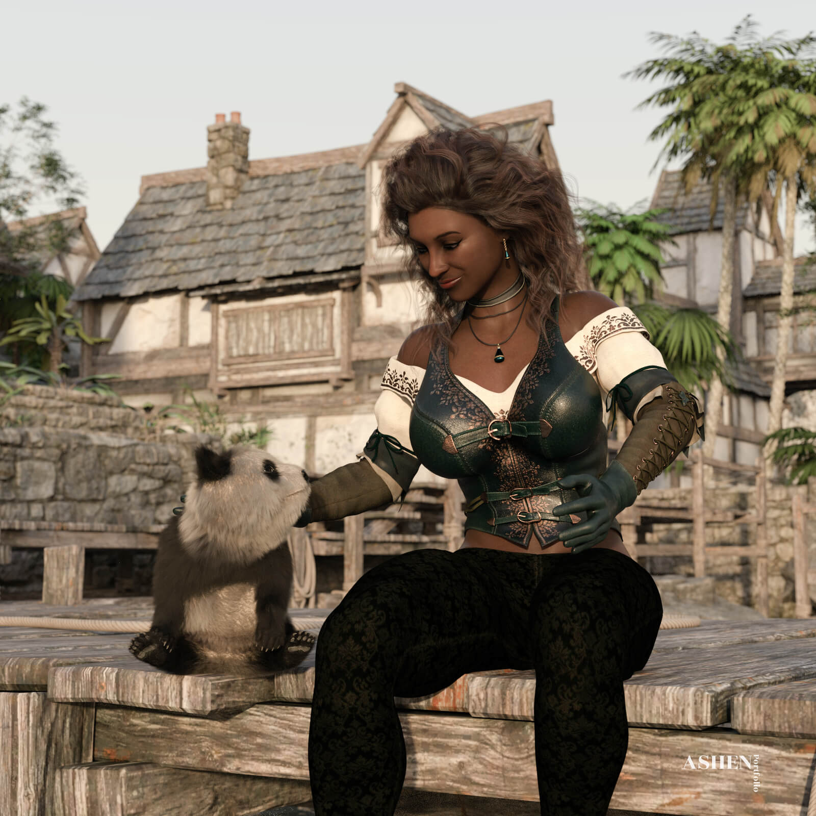 Dembe for Genesis 8 and 8.1 Female - Daz Content by AshenPortfolio