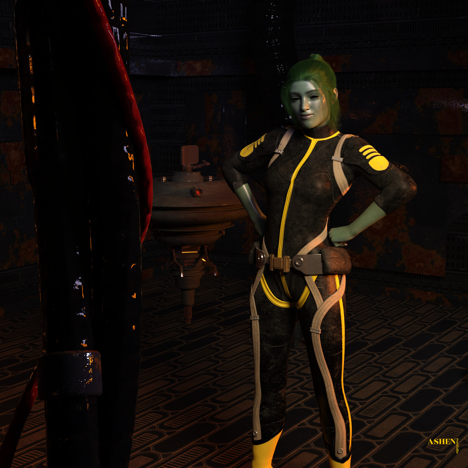 Diana Character Morph Pack for G9 - Daz Content by AshenPortfolio