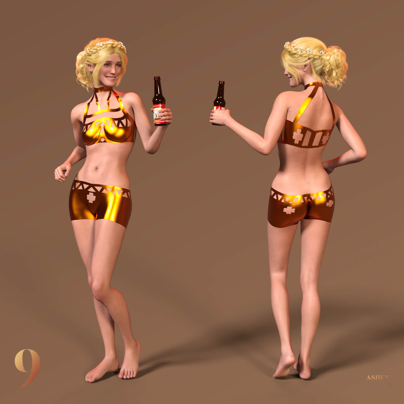 Fern Wright Character Morph for G8F, 8.1F and G9 - Daz Content by AshenPortfolio