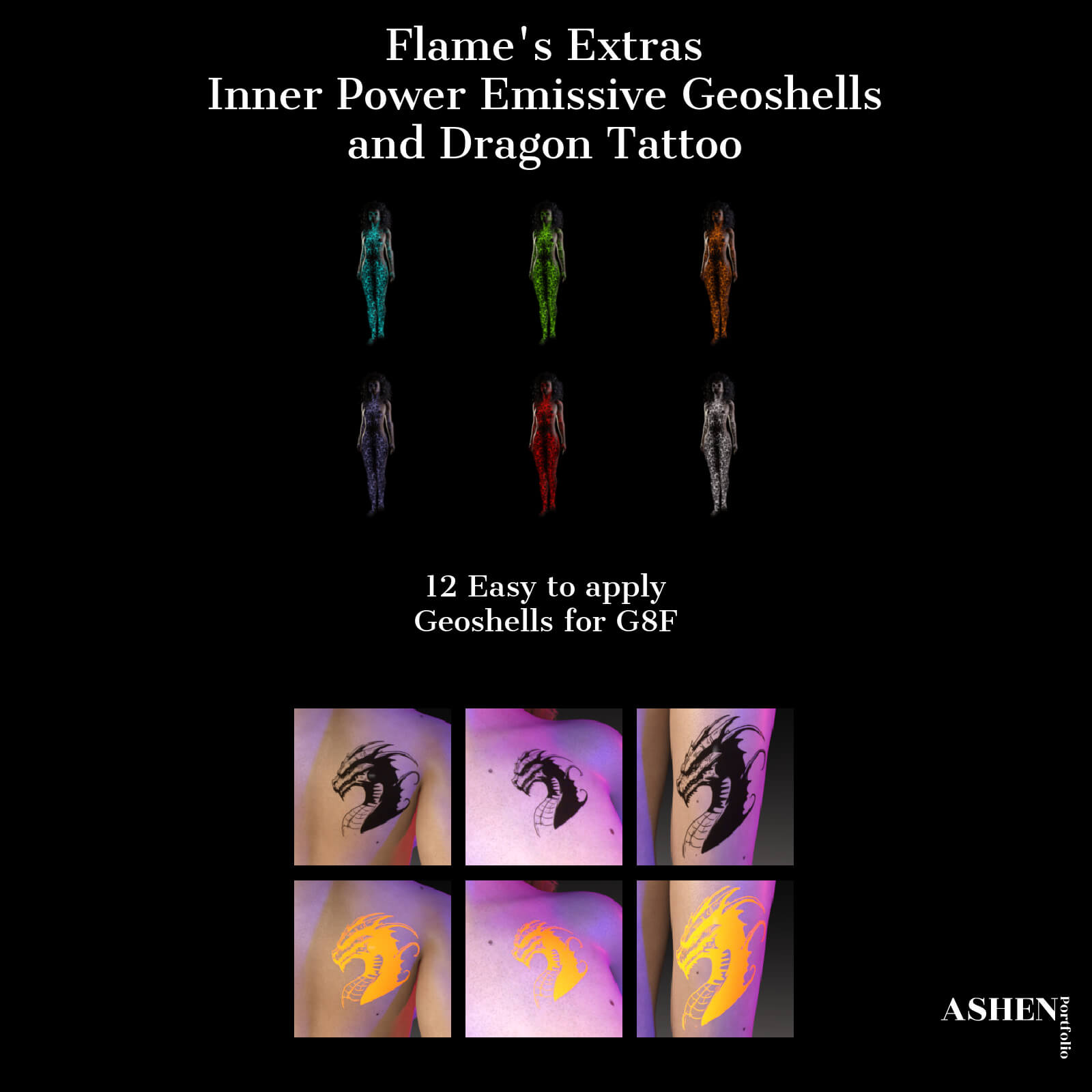 Flame for Genesis 8 and 8.1 Female - Daz Content by AshenPortfolio