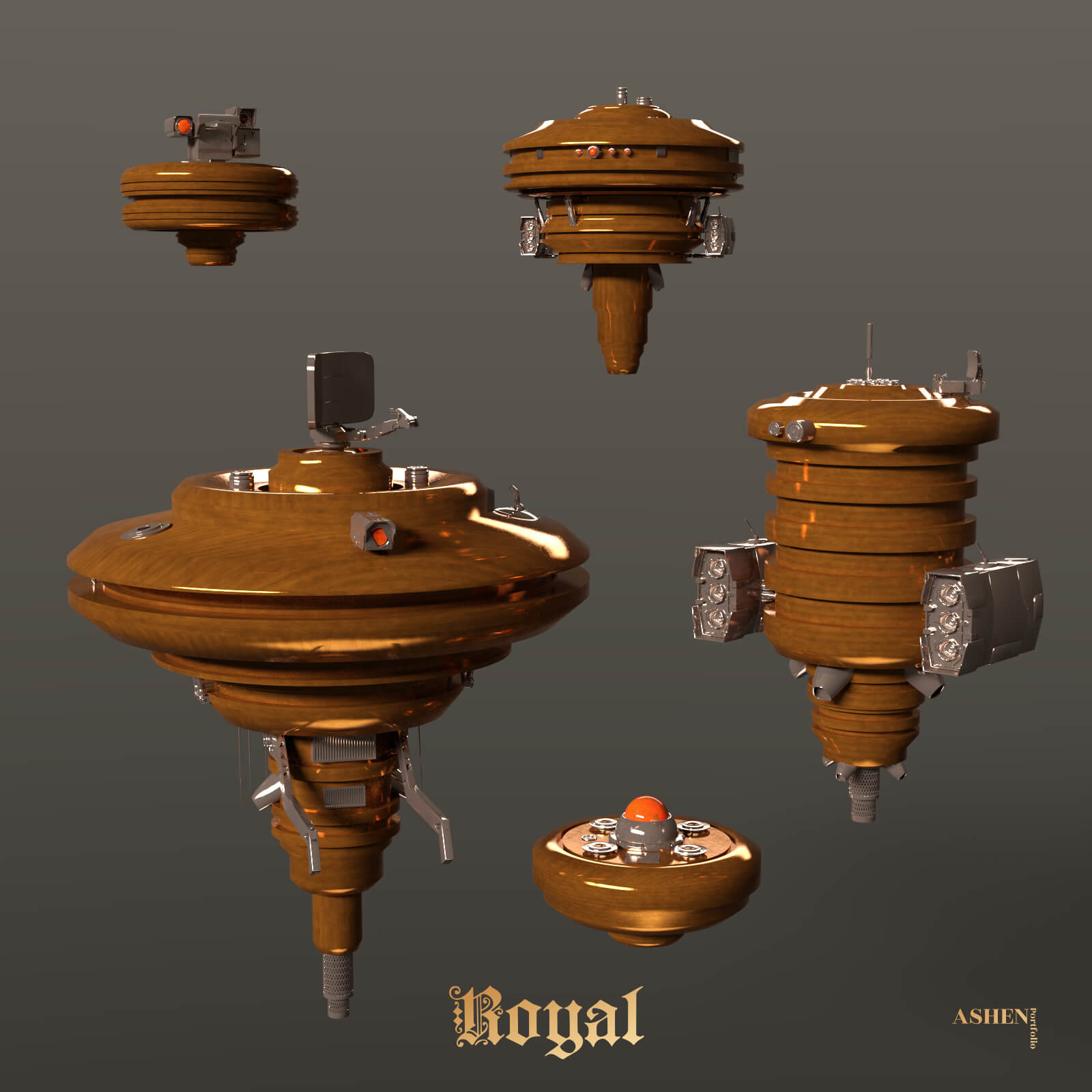 Floaties Droid Prop Pack - Daz Content by AshenPortfolio