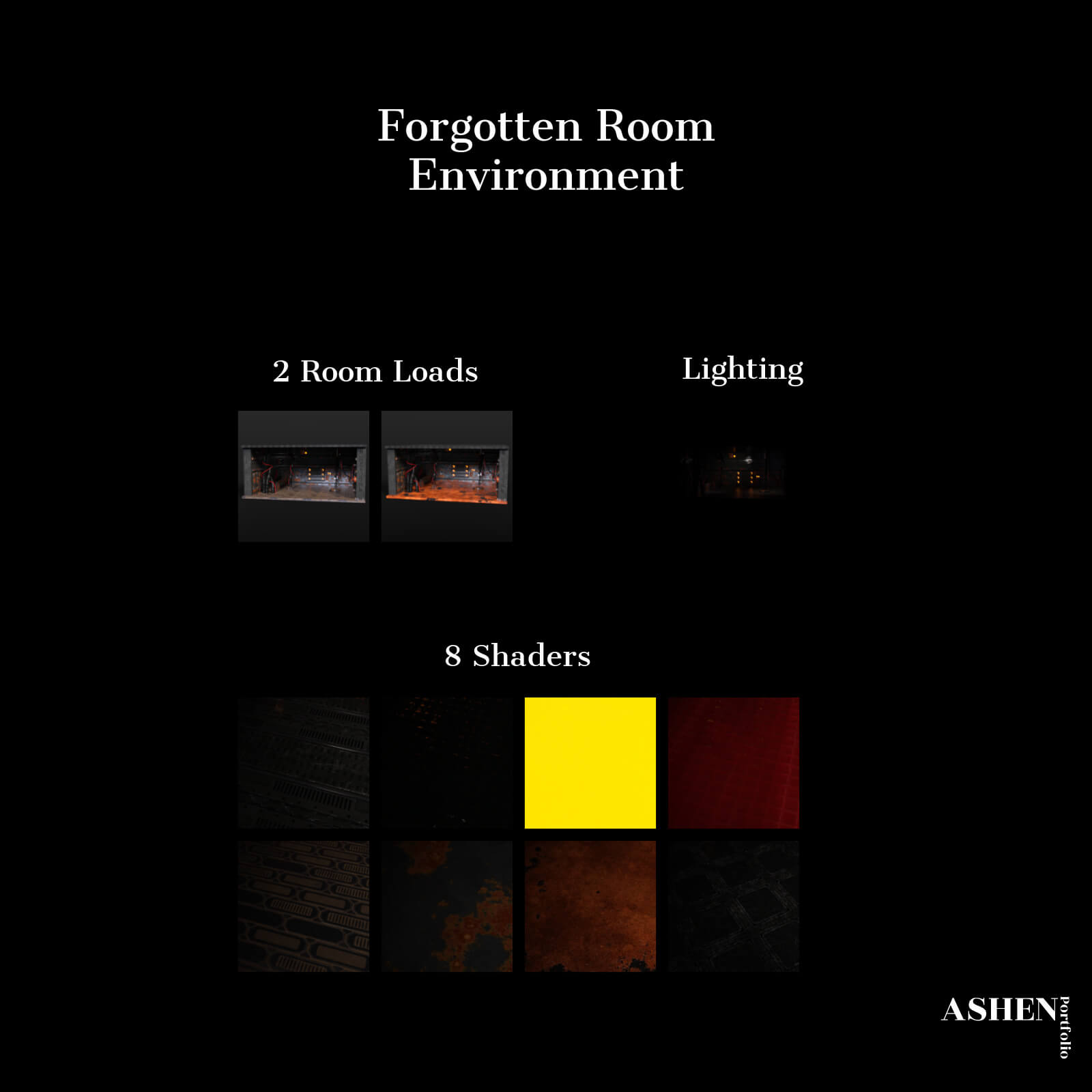 Forgotten Room Environment - Daz Content by AshenPortfolio