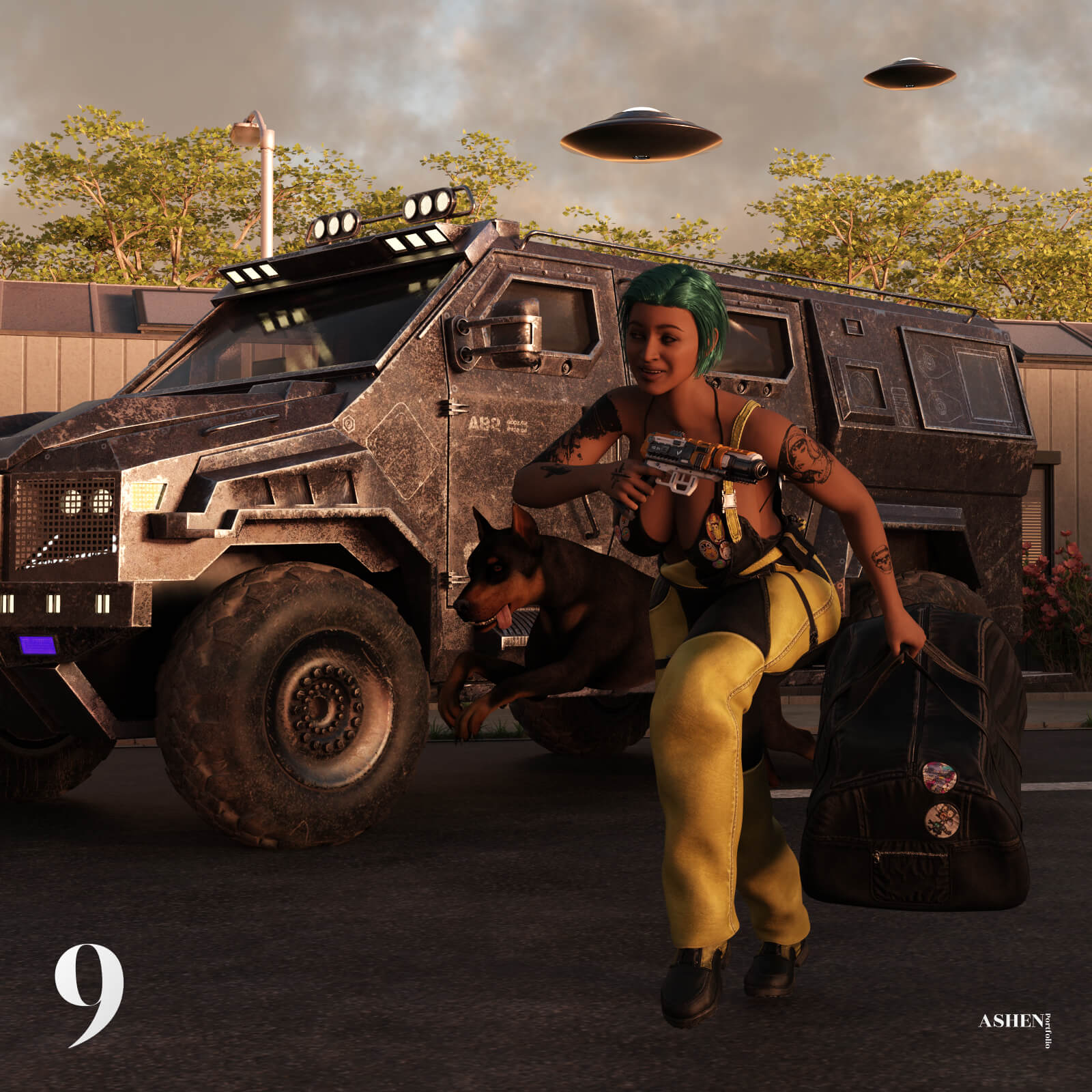 Hiche Character Morph for G8F, 8.1F and G9 - Daz Content by AshenPortfolio