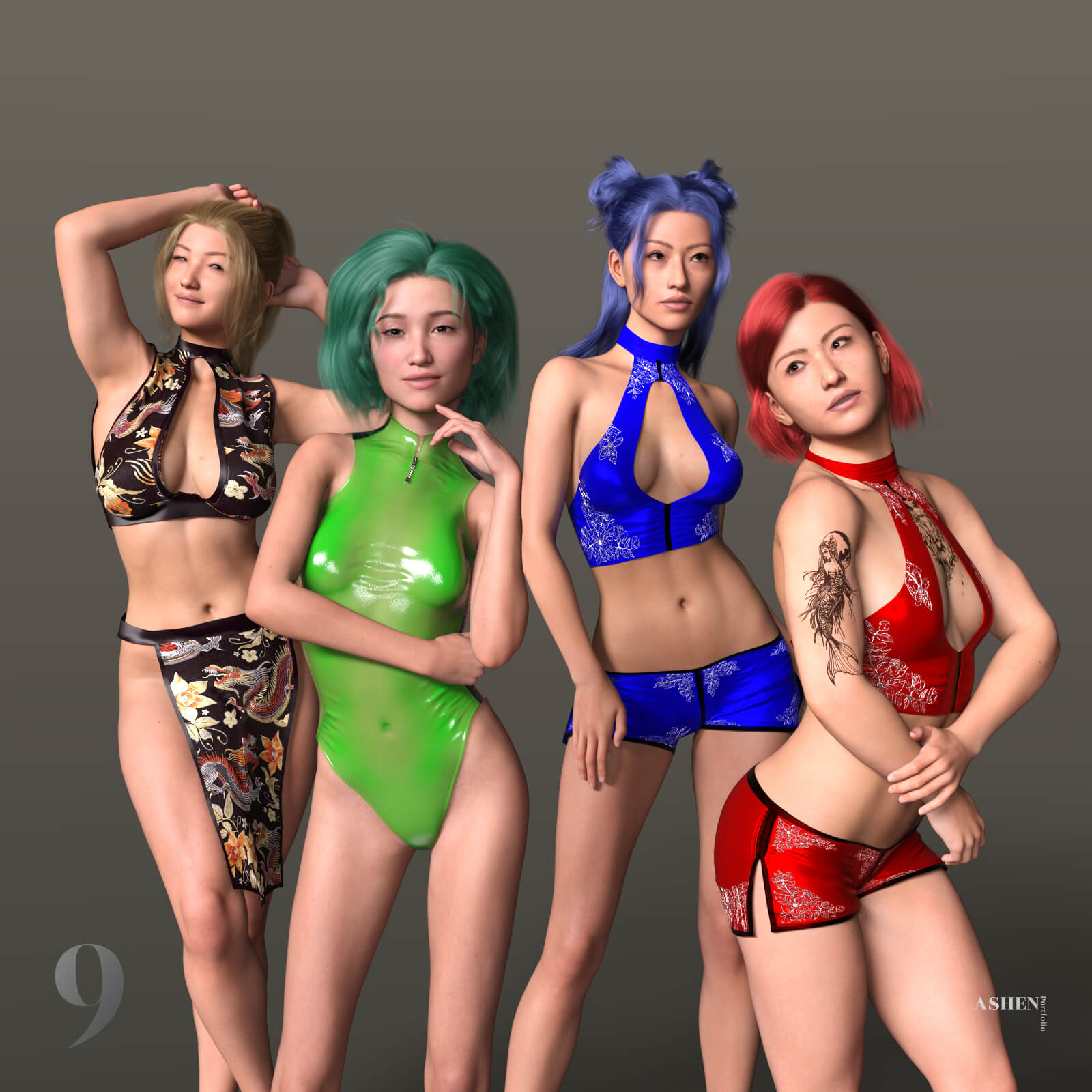 Kiichigo Kiiro Character Morph for G8F, 8.1F and G9 - Daz Content by AshenPortfolio