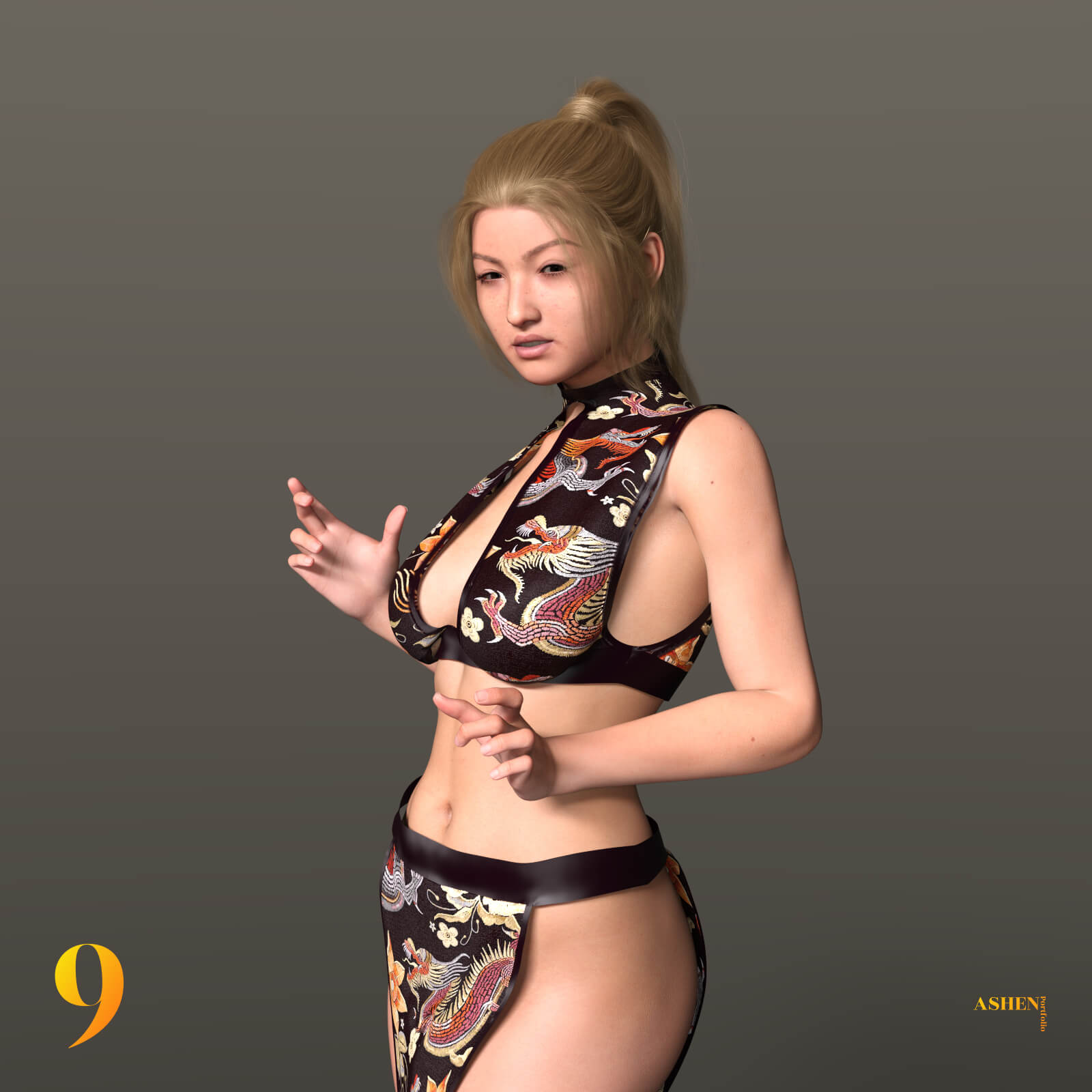 Kiichigo Kiiro Character Morph for G8F, 8.1F and G9 - Daz Content by AshenPortfolio