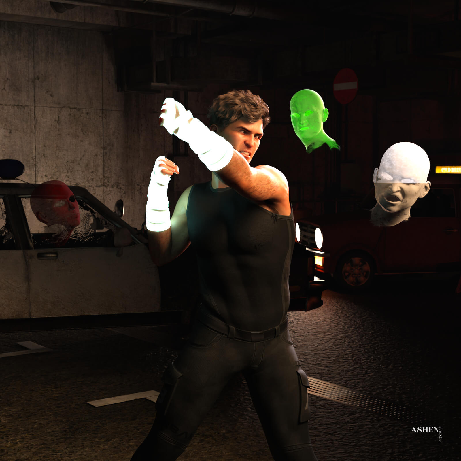 Mage Fog VFX Makeup for G9 - Daz Content by AshenPortfolio