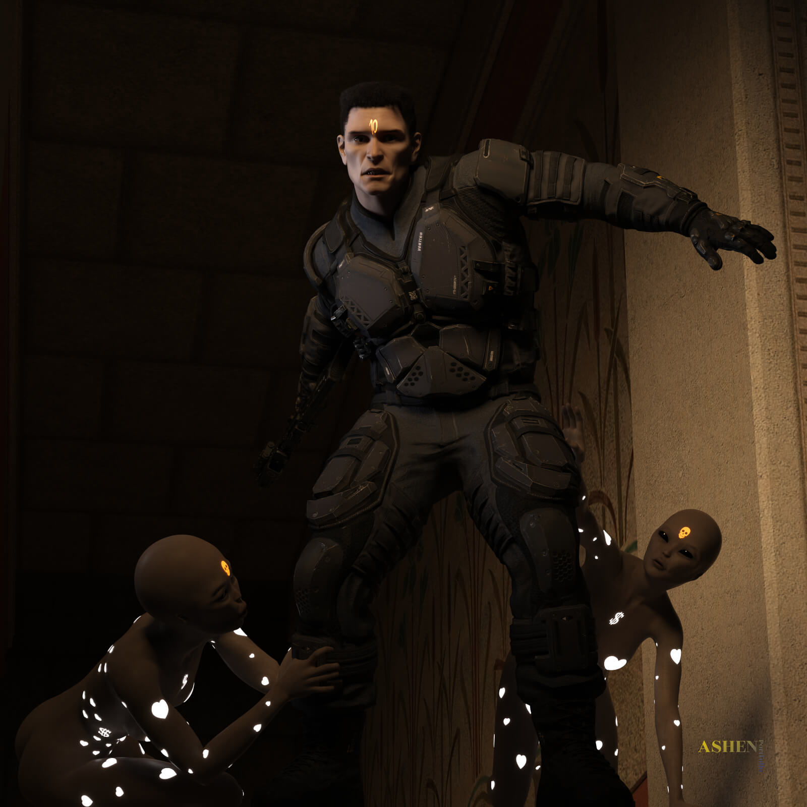 Marked 4 Death for Genesis 8 - Free Daz Content by AshenPortfolio