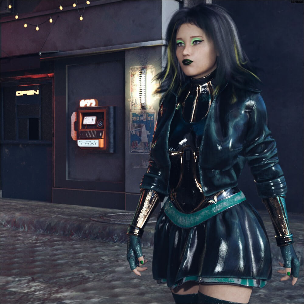 Ronnie for Genesis 8 and 8.1 Female - Daz Content by AshenPortfolio