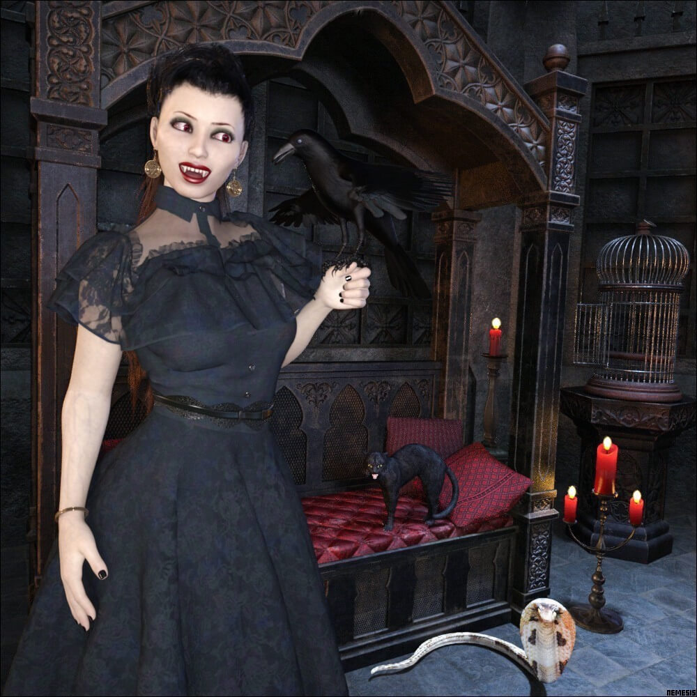 Rowena for Genesis 8 and 8.1 Female - Daz Content by AshenPortfolio