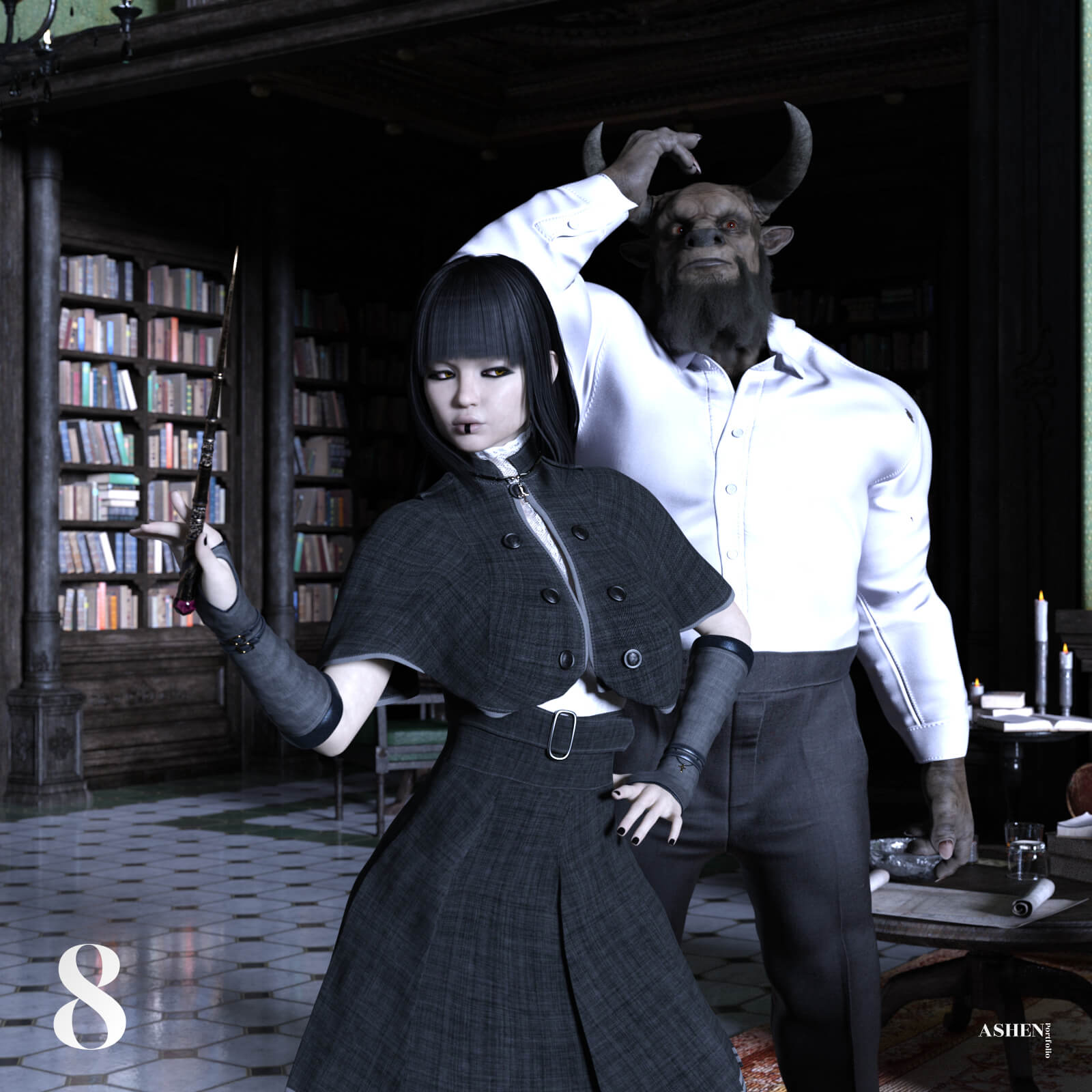 Sofka Character Morph for G8F, 8.1F and G9 - Daz Content by AshenPortfolio