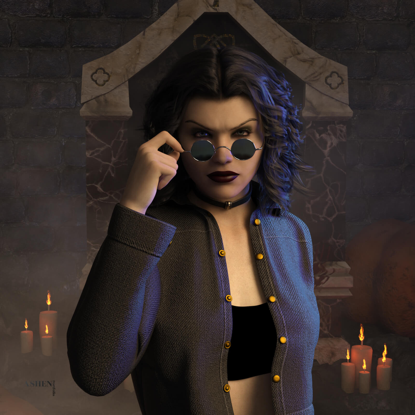 The Coven of Three for Genesis 8 and 8.1 Female by AshenPortfolio