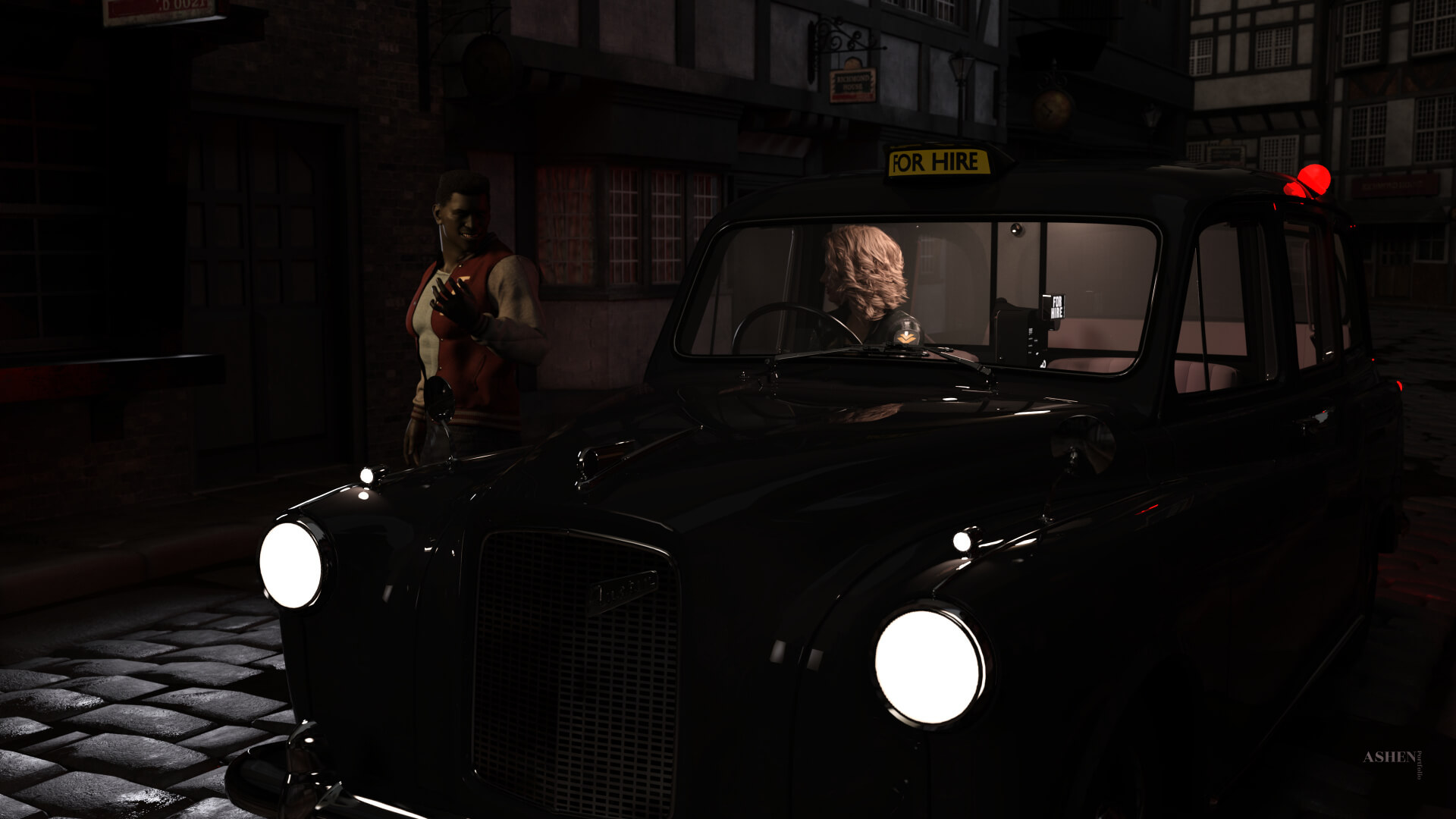 The Drop Off by AshenPortfolio | RenderHub Wallpapers