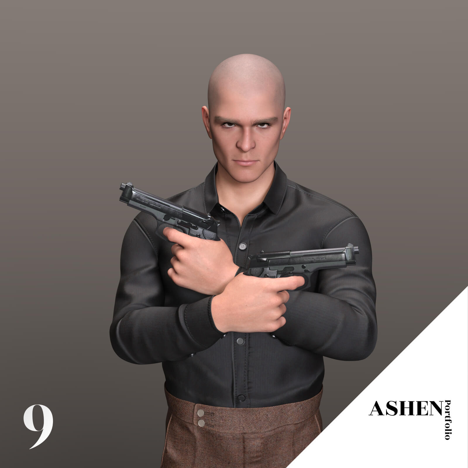 The Pariah Character Morph for G8M, 8.1M and G9 - Daz Content by ...