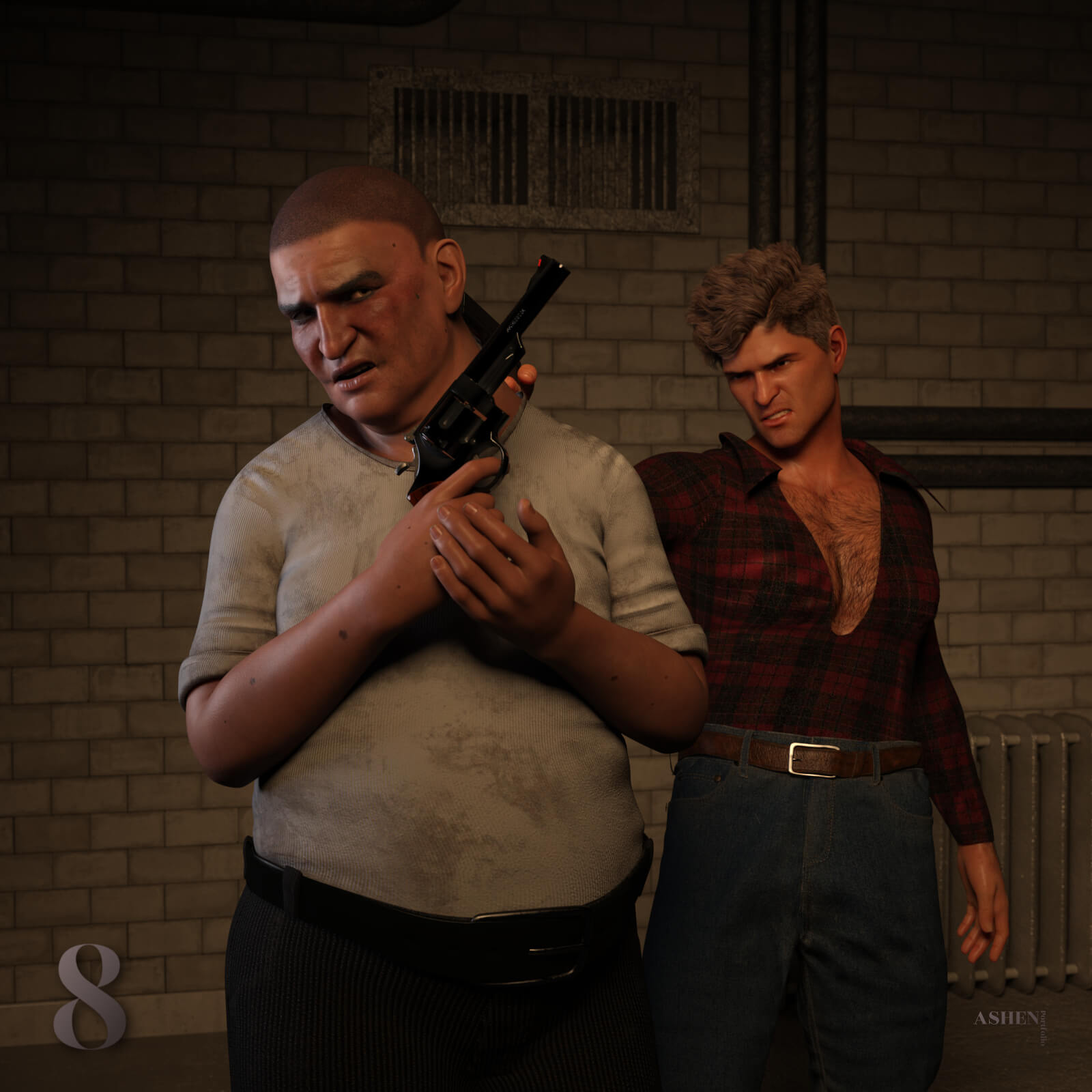 The Pariah Character Morph for G8M, 8.1M and G9 - Daz Content by ...