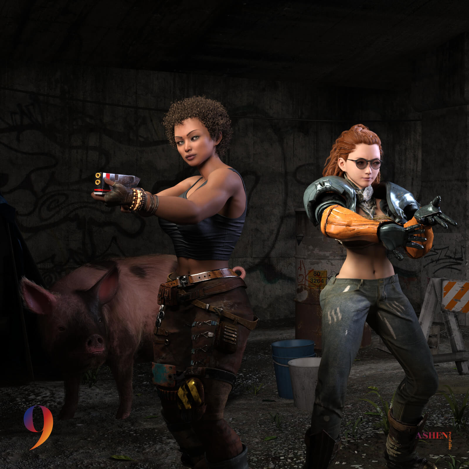 Tiffanni Character Morph for G8F, 8.1F and G9 - Daz Content by ...