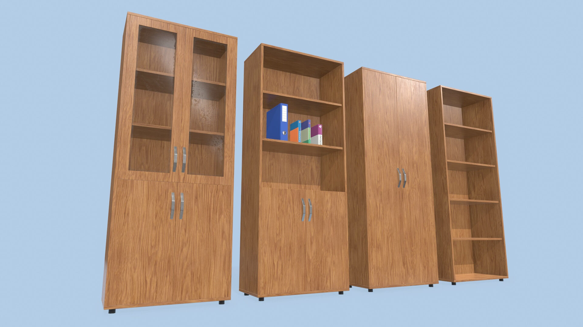 Bookcases - 3D Model by AshMesh