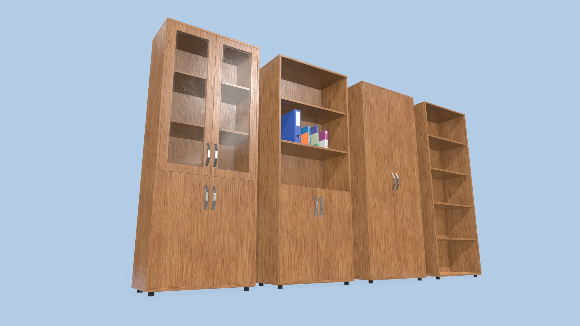 Bookcases - 3D Model by AshMesh