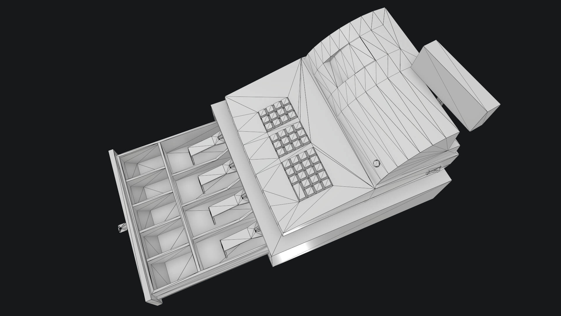 Cash Register - 3D Model by AshMesh