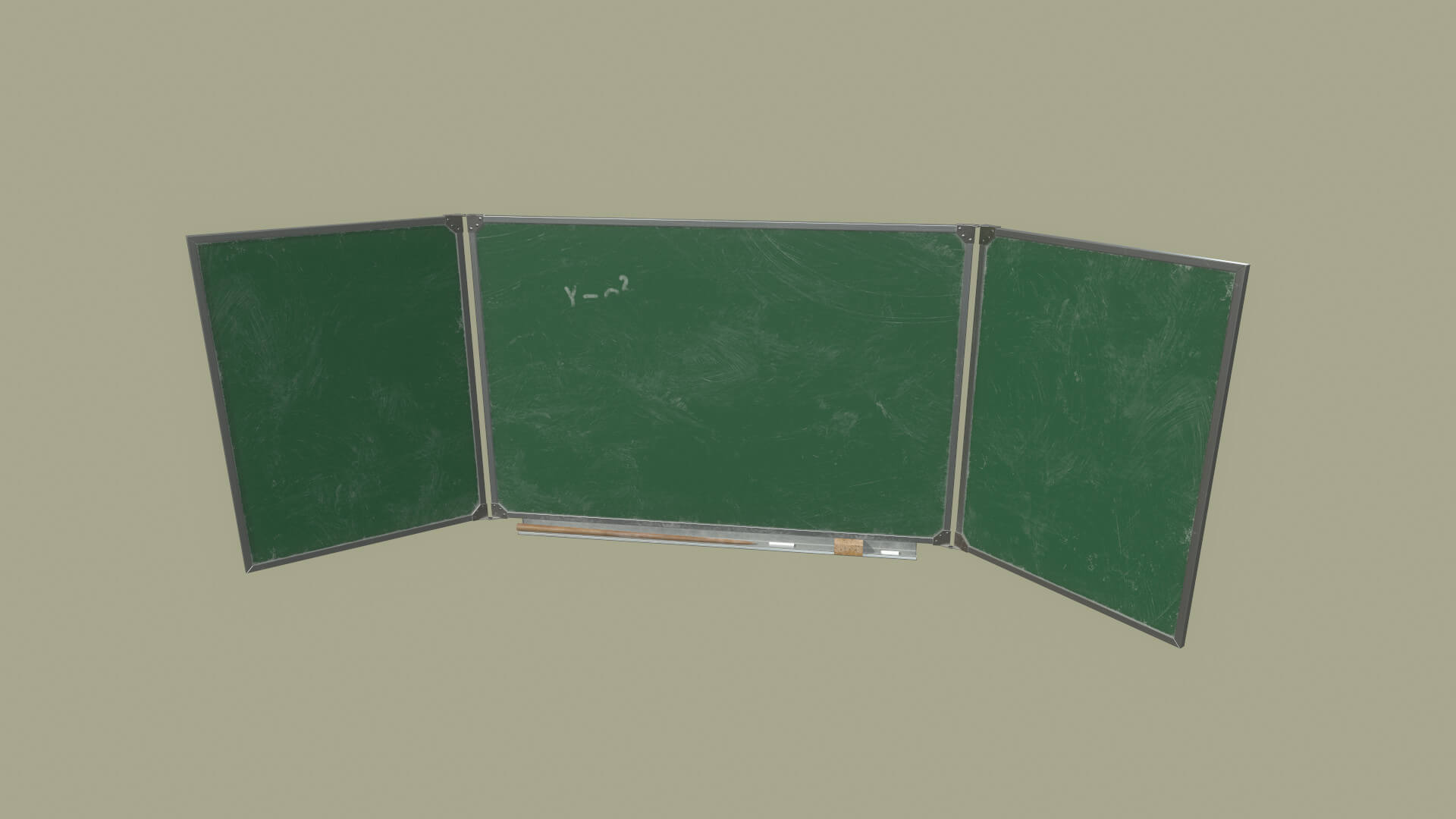 Chalkboard - 3D Model by AshMesh